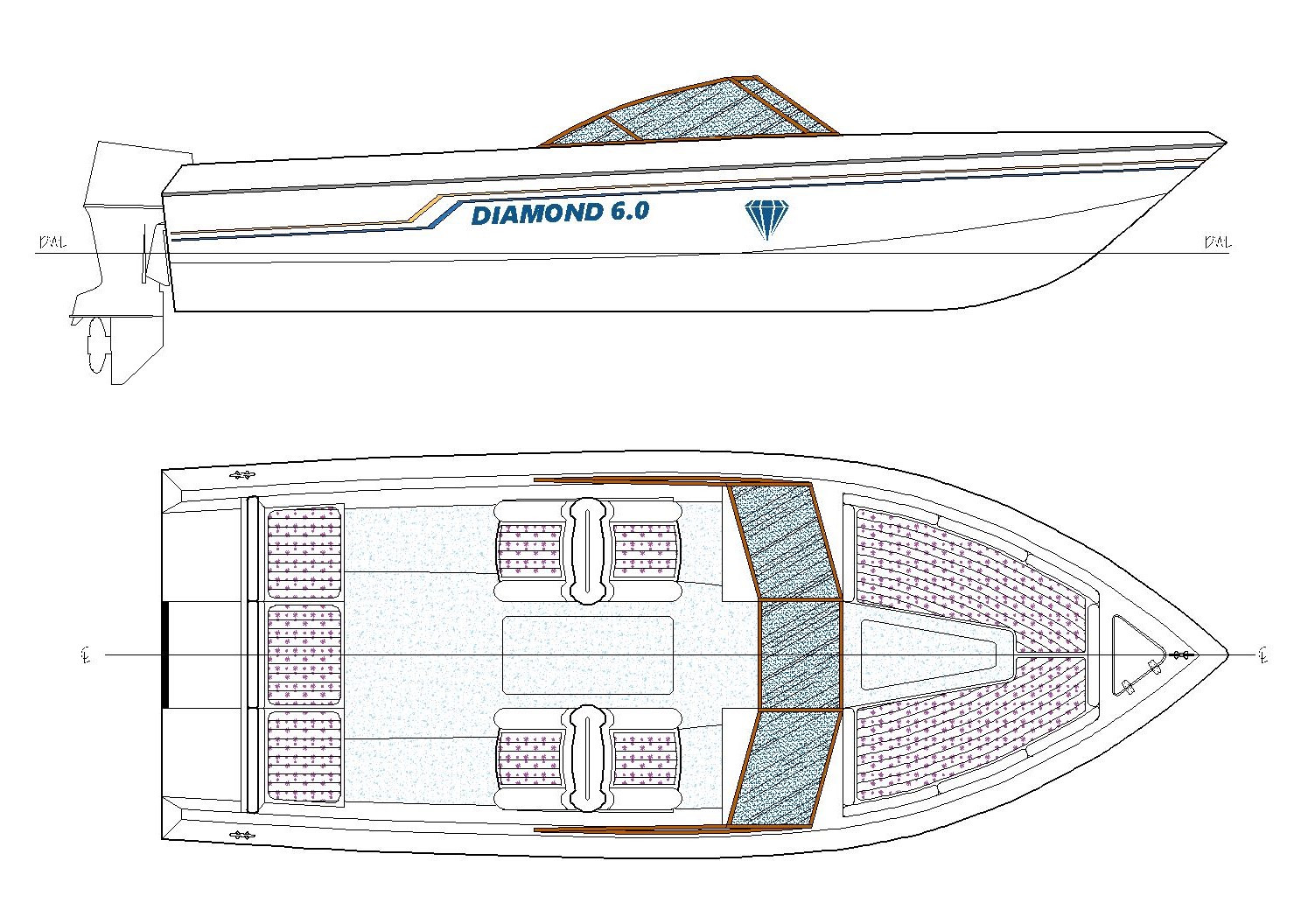 boat plans powerboat for wood construction